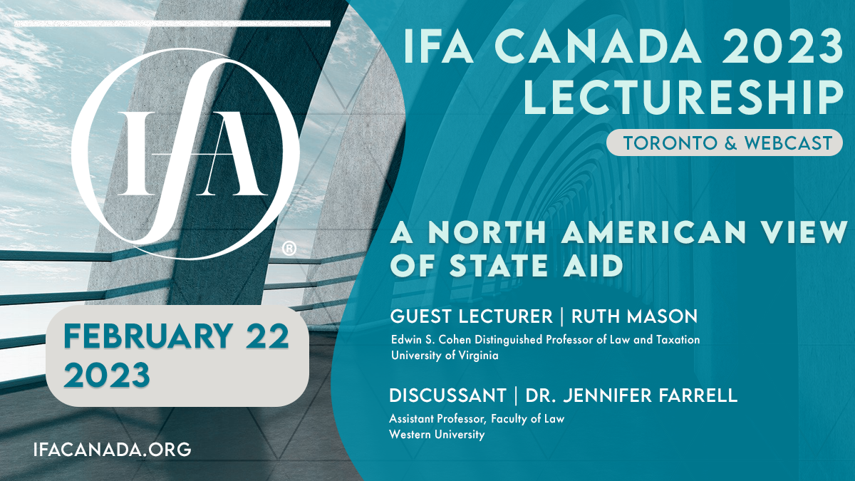 2023 IFA Canada Lectureship - ifacanada.org